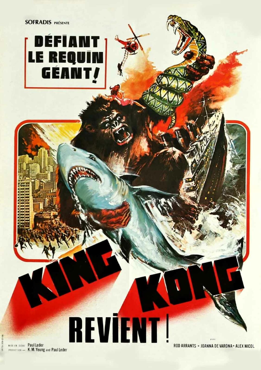 KING KONG REVIENT (1976) - Films Fantastiques