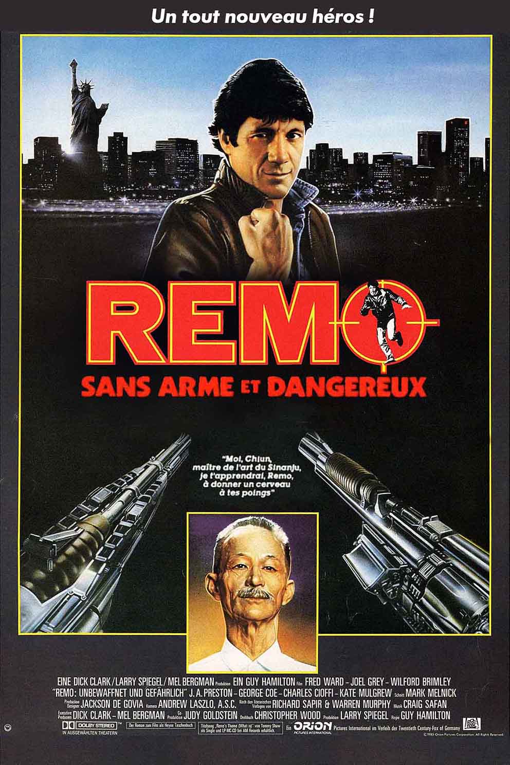 REMO, SANS ARME ET DANGEREUX (1985) - Films Fantastiques