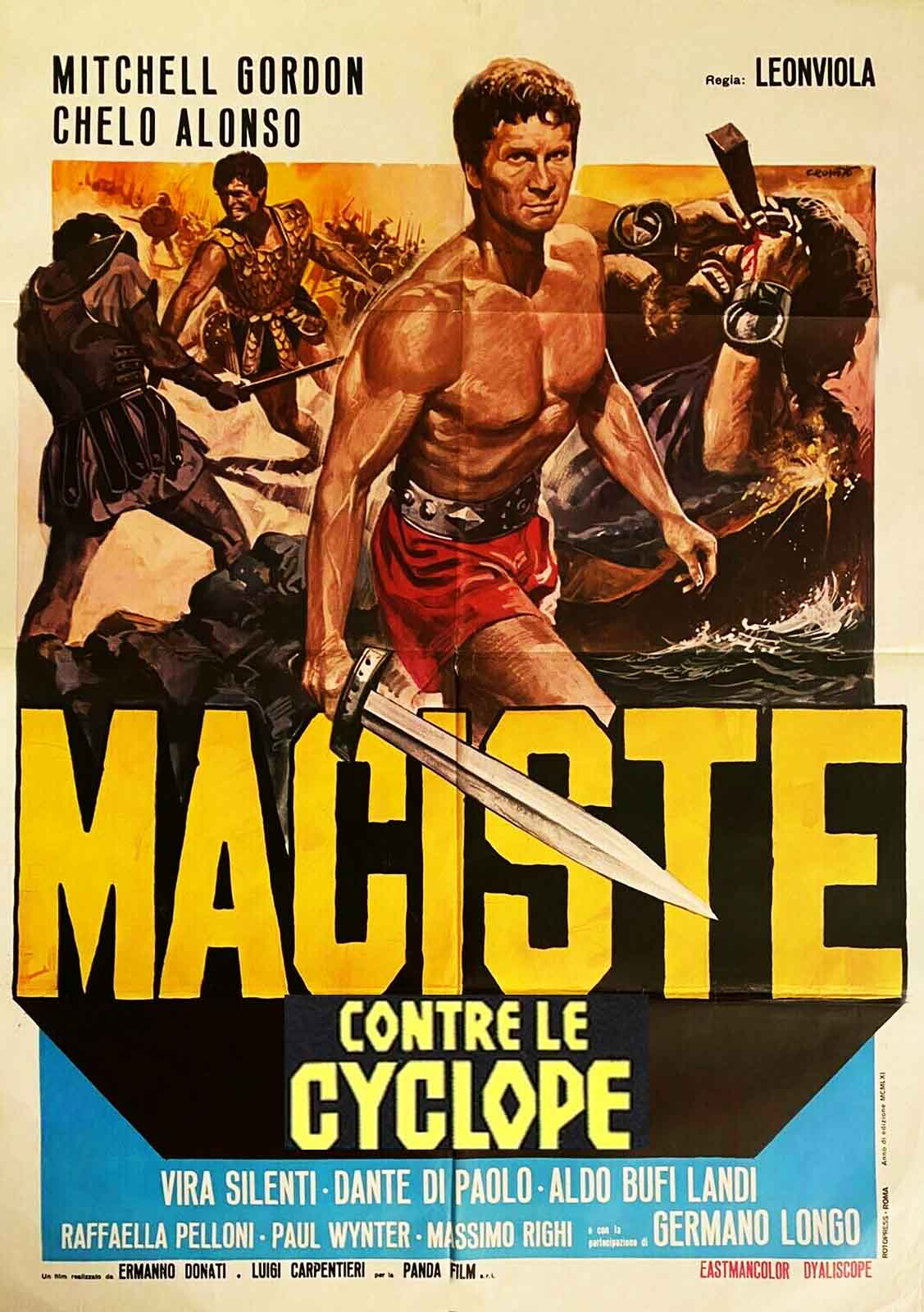 MACISTE CONTRE LE CYCLOPE (1961) - Films Fantastiques